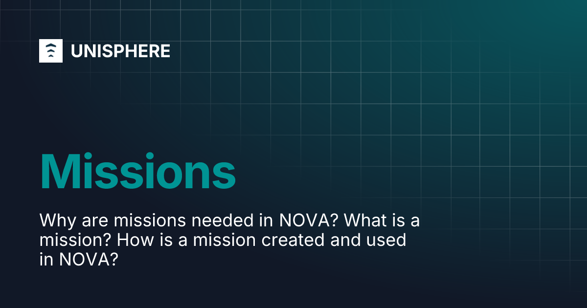 Missions | UNISPHERE