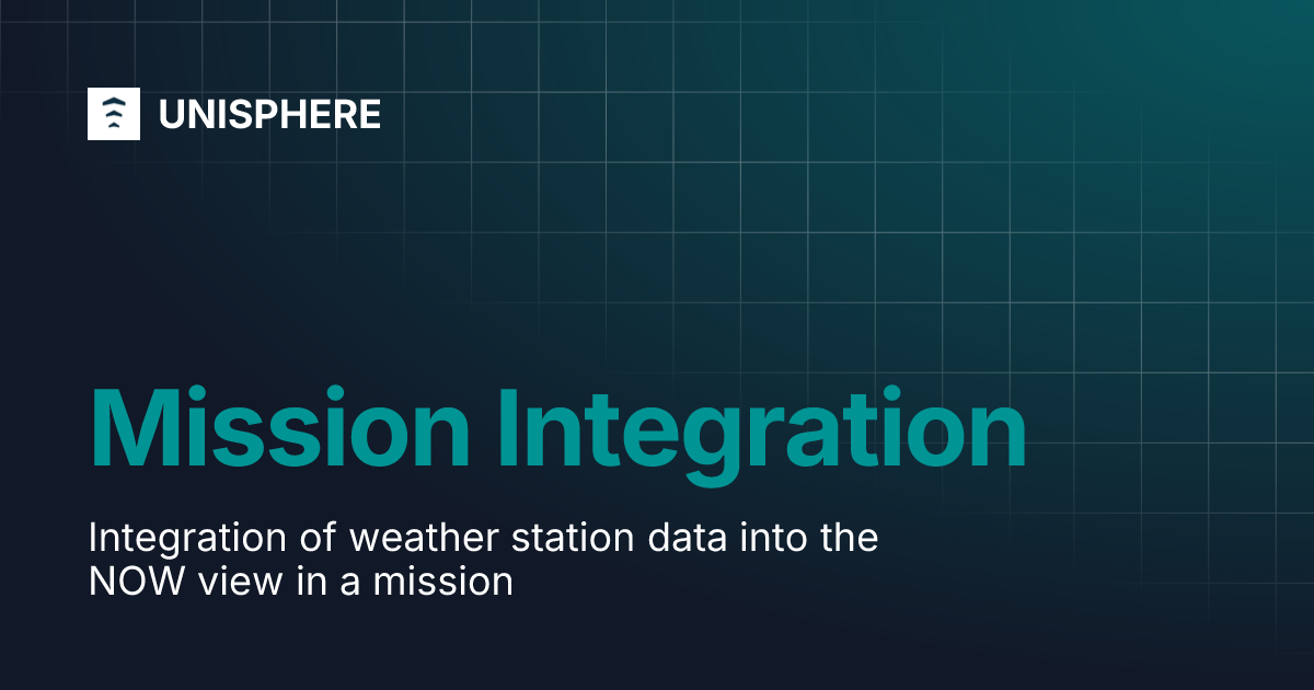 Mission Integration | UNISPHERE